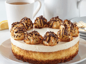Macaroon Cheesecake | Ami Magazine